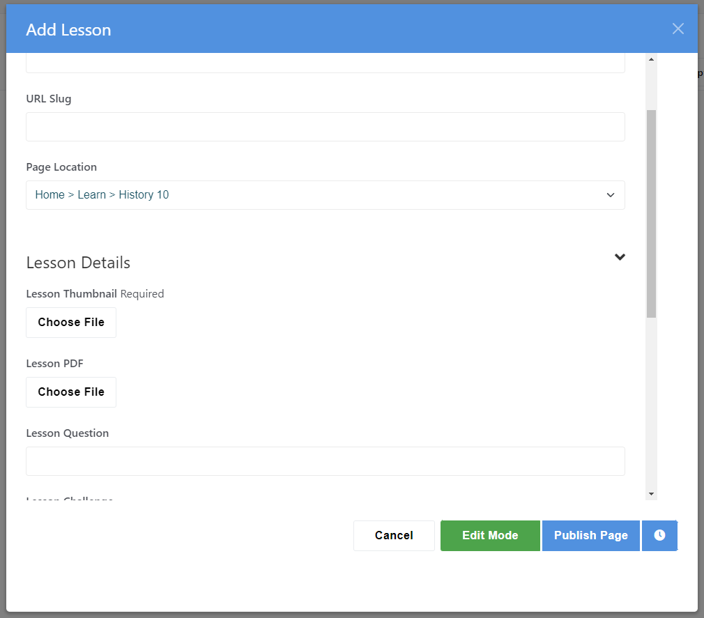 How to add content :: Matawa Learning